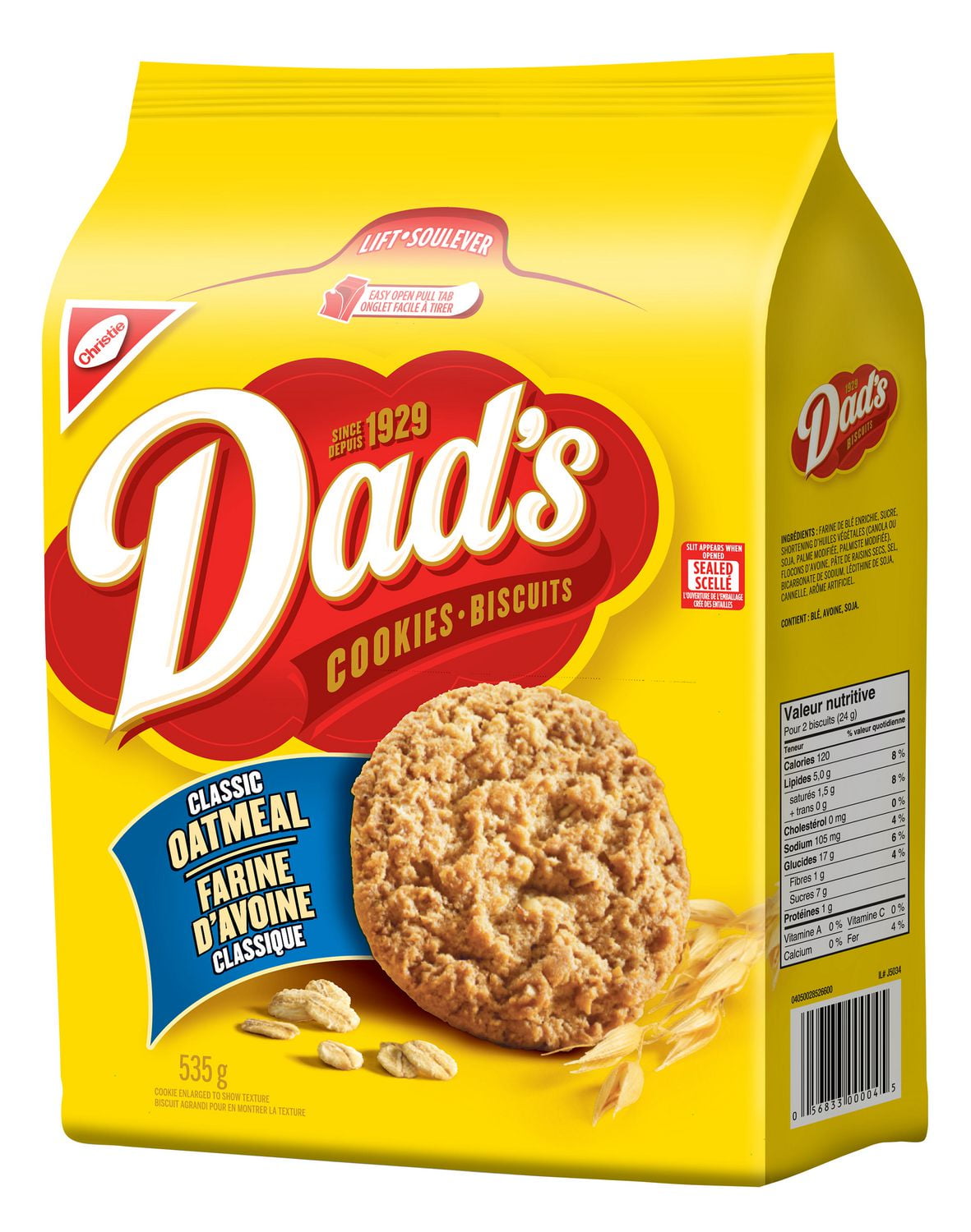 Dad's Oatmeal Original Cookies | Walmart Canada