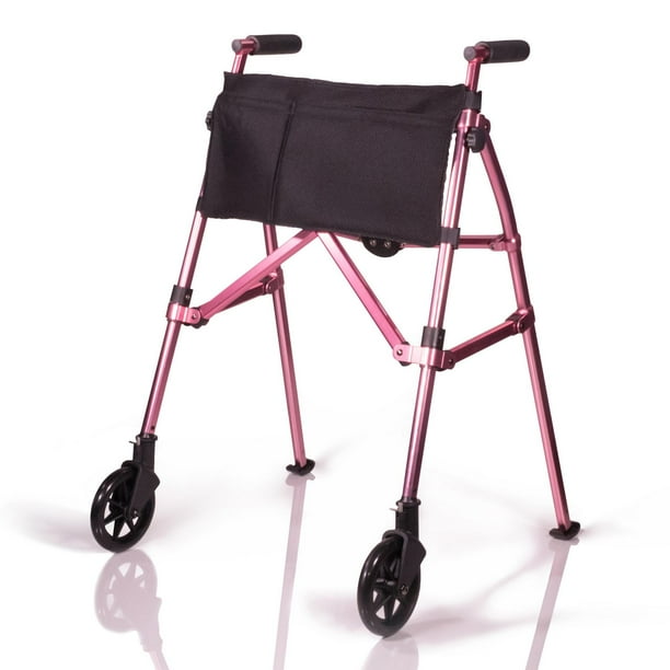 Stander Wonder Walker Plus, Lightweight Folding Rolling Walker for ...