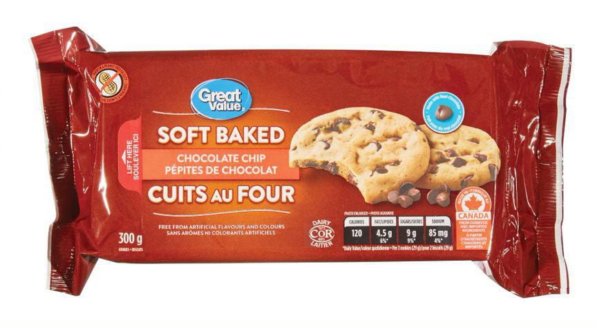 Great Value Soft Baked Chocolate Chip Cookies | Walmart Canada