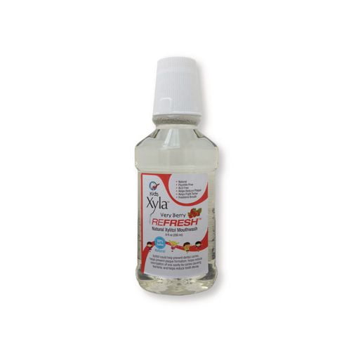 Xyla Refresh Very Berry Natural Xylitol Mouthwash - Children 250 mL ...