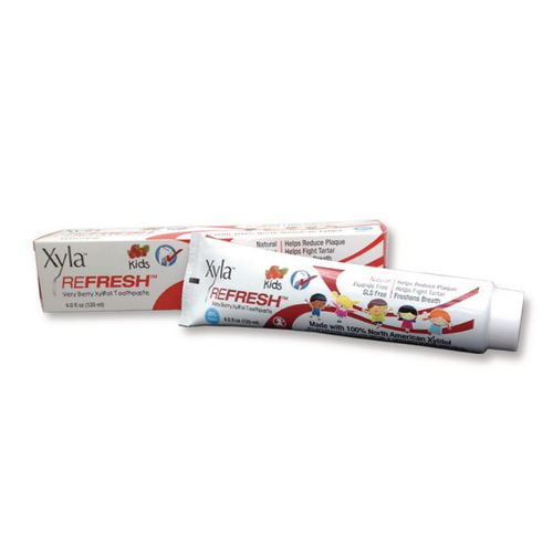 Xyla Refresh Very Berry Xylitol Toothpaste - Children 120 mL - Walmart.ca