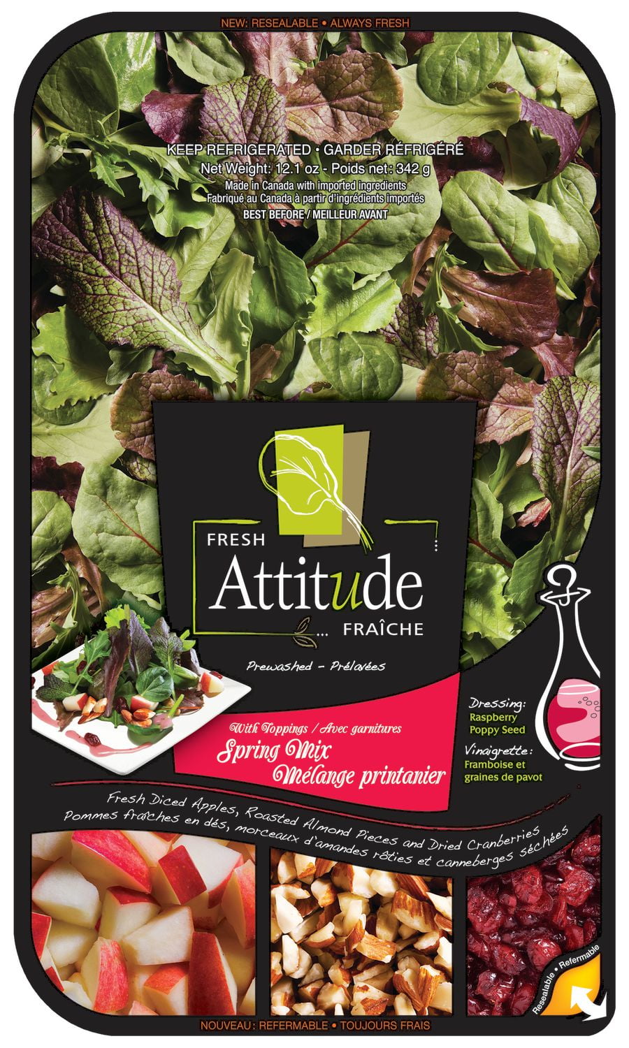 Buy Fresh Greek Mix Salad Kits Online | Walmart Canada