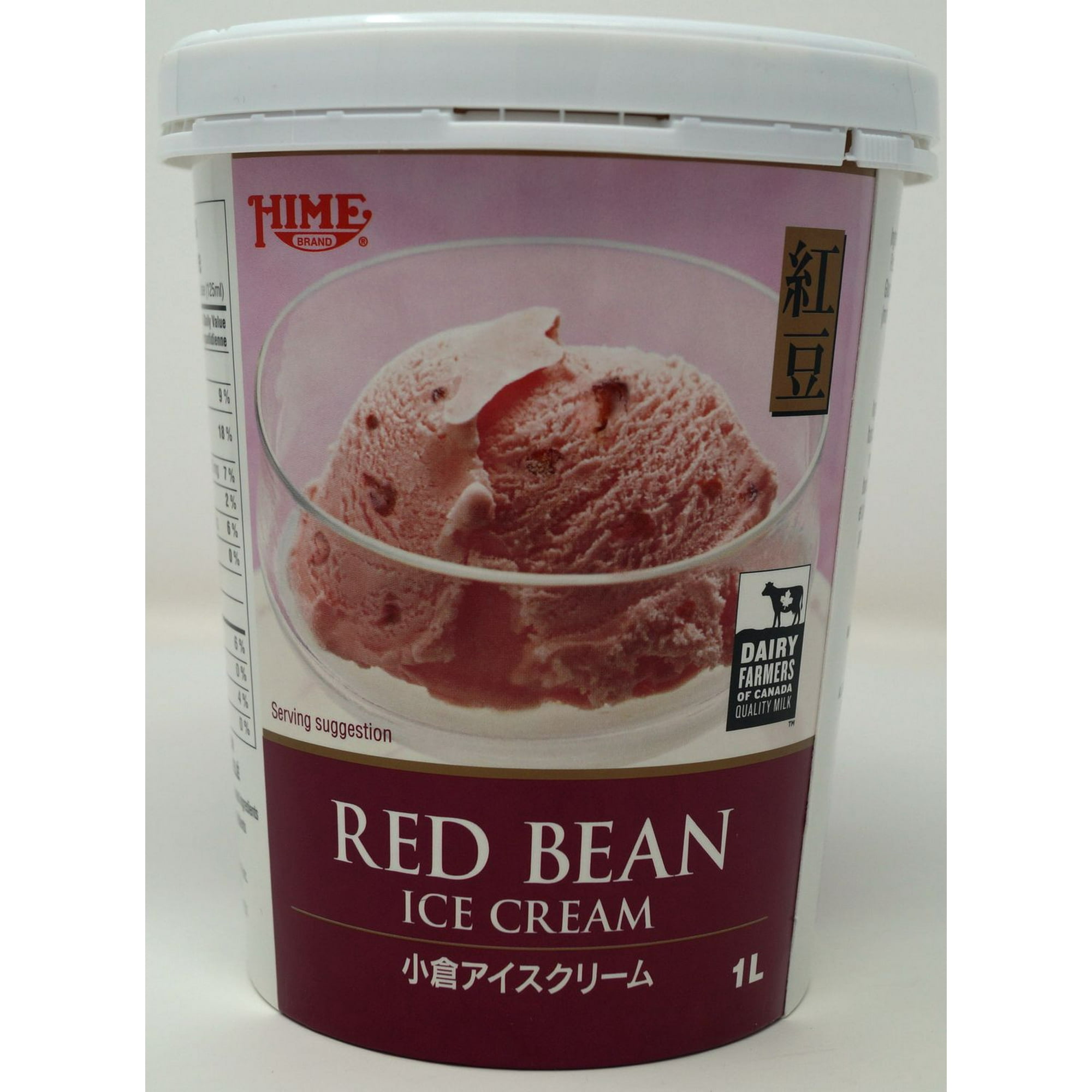 Glace Aux Haricots Rouges