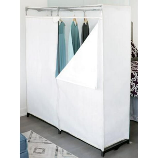 Tidyliving Extra Wide Single Tier Zippered Clothes Closet, 60 inch ...