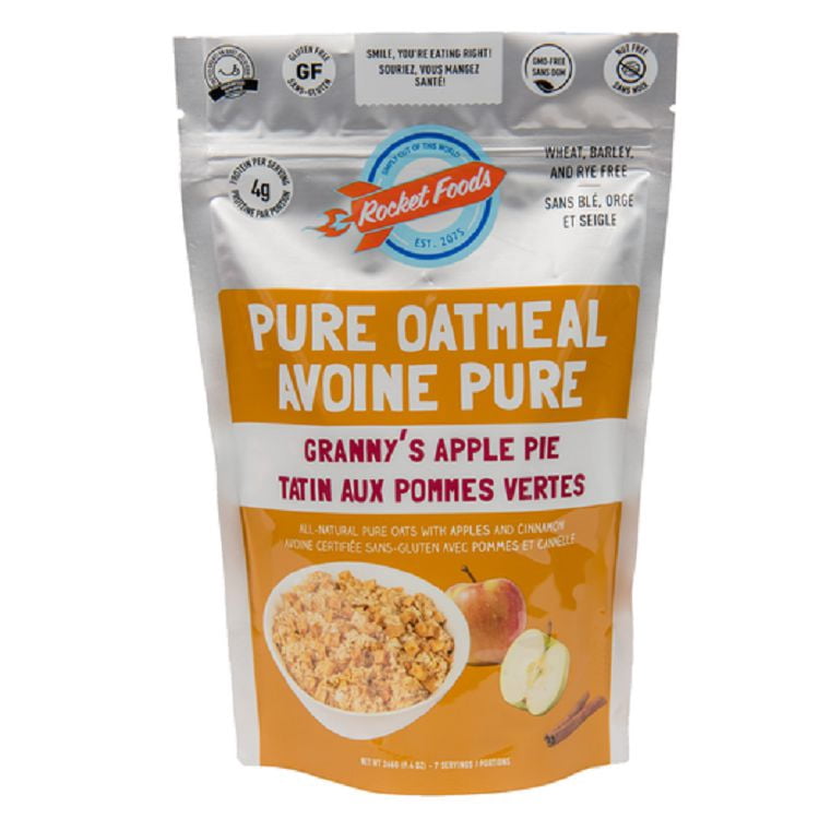 Rocket Foods Granny's Apple Pie Pure Oatmeal Pouch | Walmart Canada