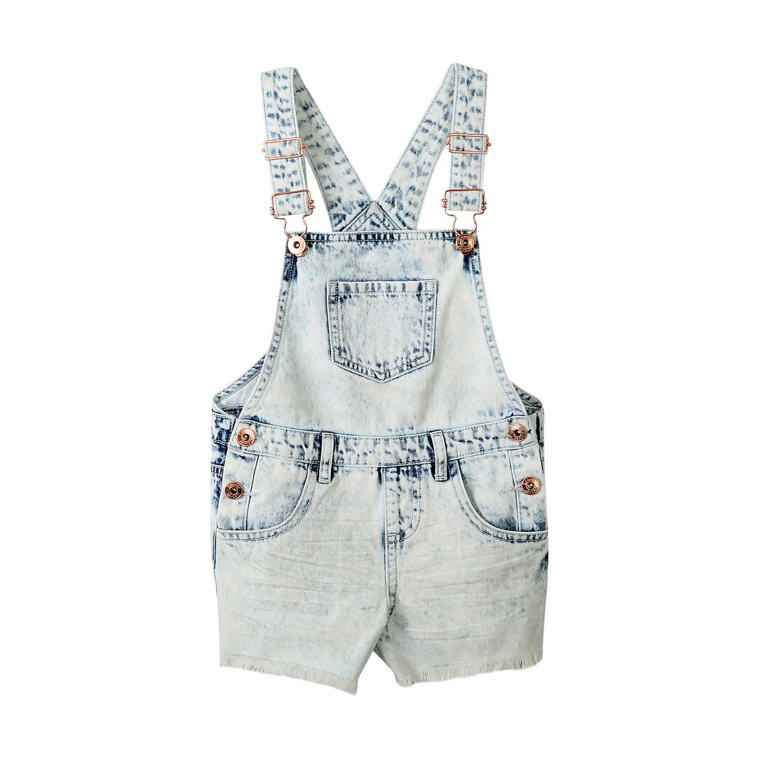George Girls' Bib-Front Shortalls | Walmart Canada