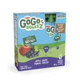 Gogo squeez Apple Grape Fruitsauce Pouch - Walmart.ca