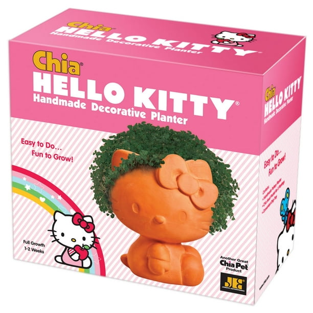 Chia Pet Hello Kitty Handmade Decorative Planter - Walmart.ca