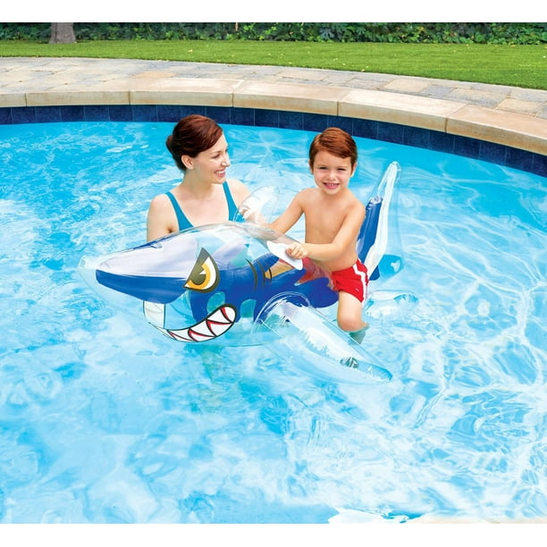 Play Day Shark Ride-On Pool Float - Walmart.ca