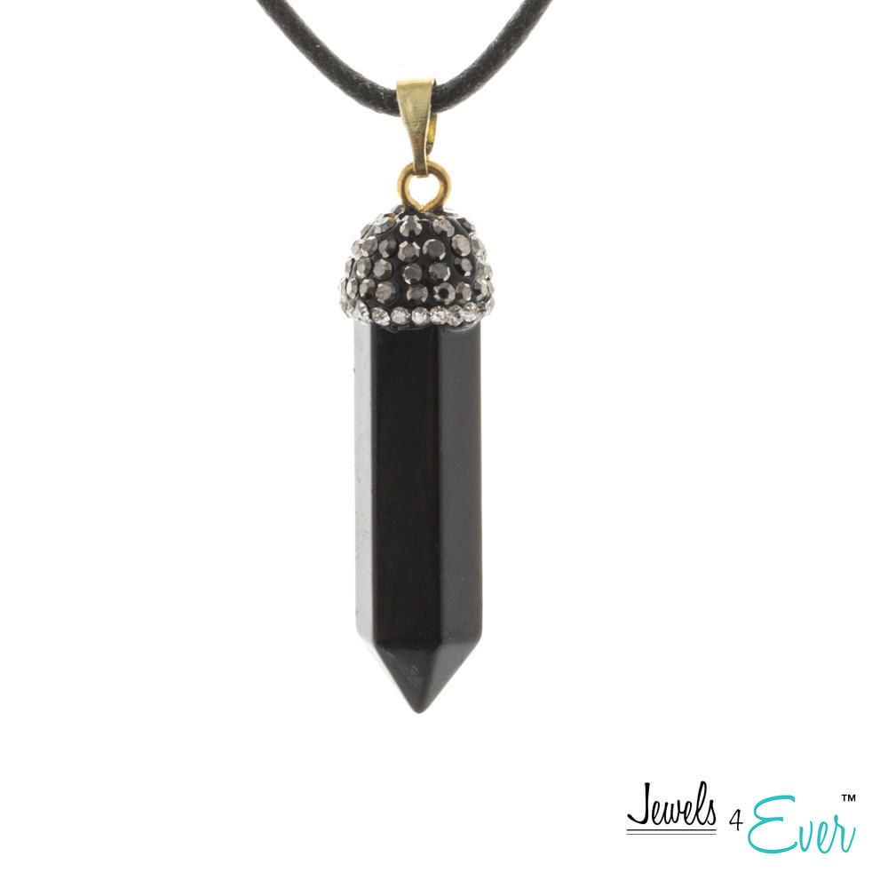 Click here for Jewels 4 Ever Brass Genuine Black Onyx Point And C... prices