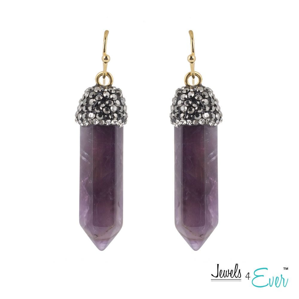 Click here for Jewels 4 Ever Brass Genuine Amethyst Point And Cry... prices