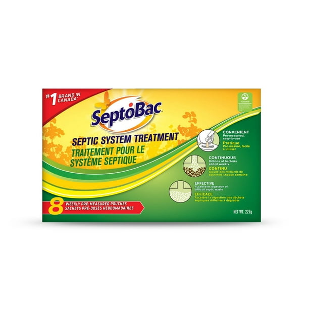 SeptoBac Septic Treatment Powder, 8 use/227g - Walmart.ca