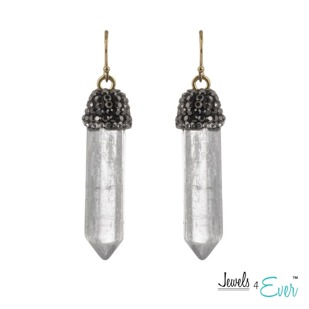 Click here for Jewels 4 Ever Brass Genuine White Quartz Point And... prices
