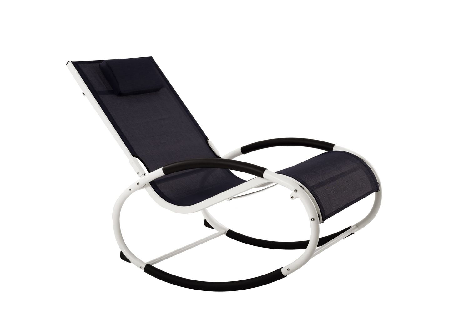 Vivere Navy Wave Rocker with White Aluminum Frame | Walmart Canada