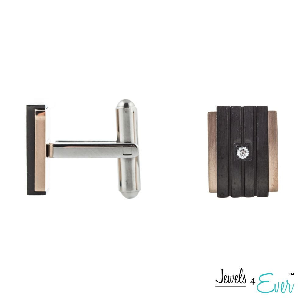 Click here for Jewels 4 Ever Stainless Steel Cz Cufflinks prices