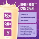 BOOST CarbSmart Vanilla, High Protein, Low Sugar, 24 Vitamins ...