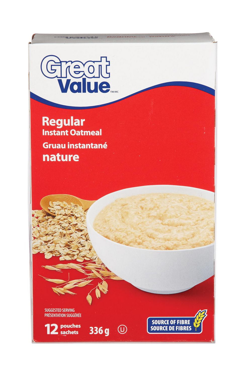 Great Value Instant Oatmeal | Walmart Canada