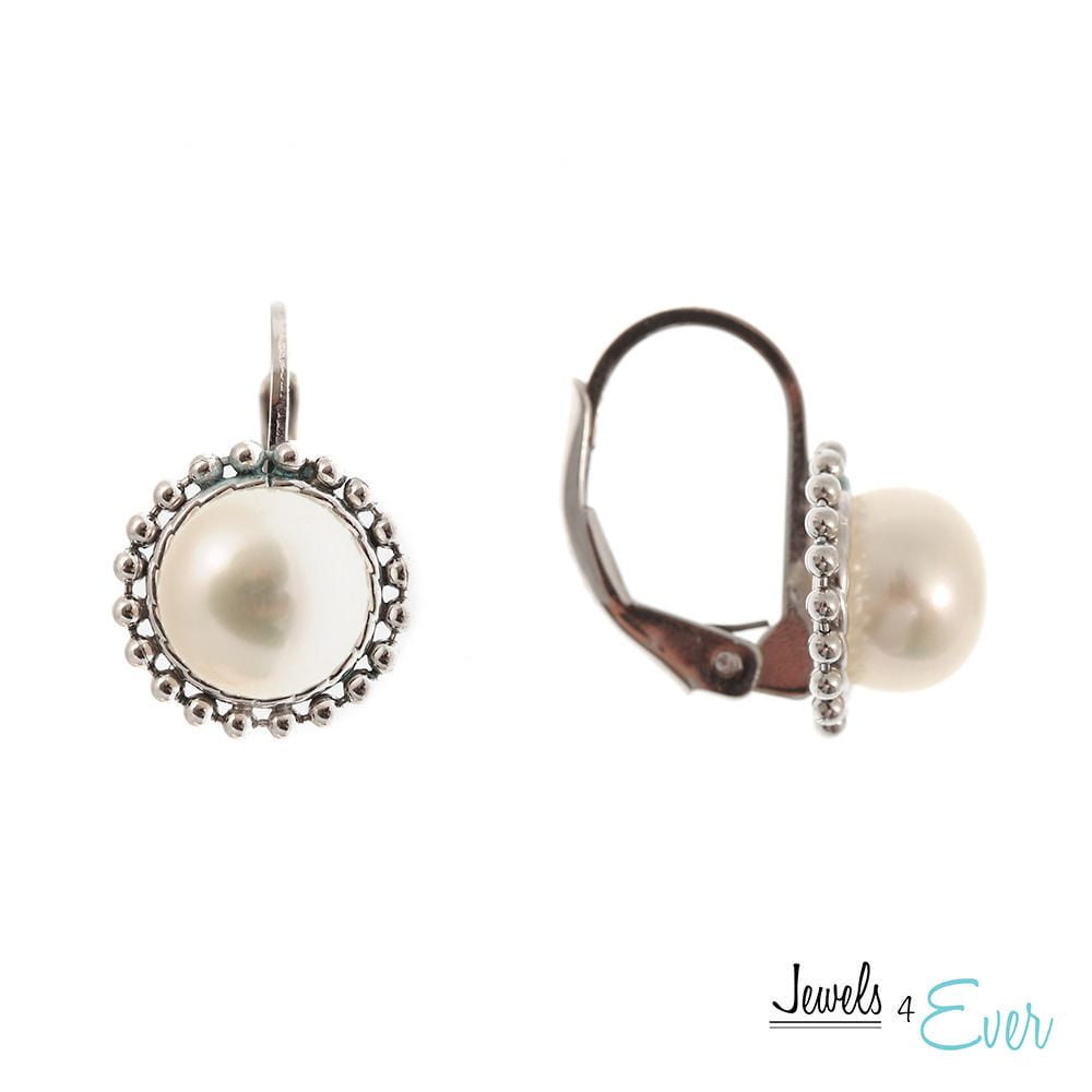 Click here for Jewels 4 Ever Sterling Silver 7 Mm Genuine White F... prices