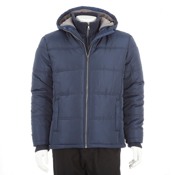 George Men’s Hooded Puffer Jacket - Walmart.ca