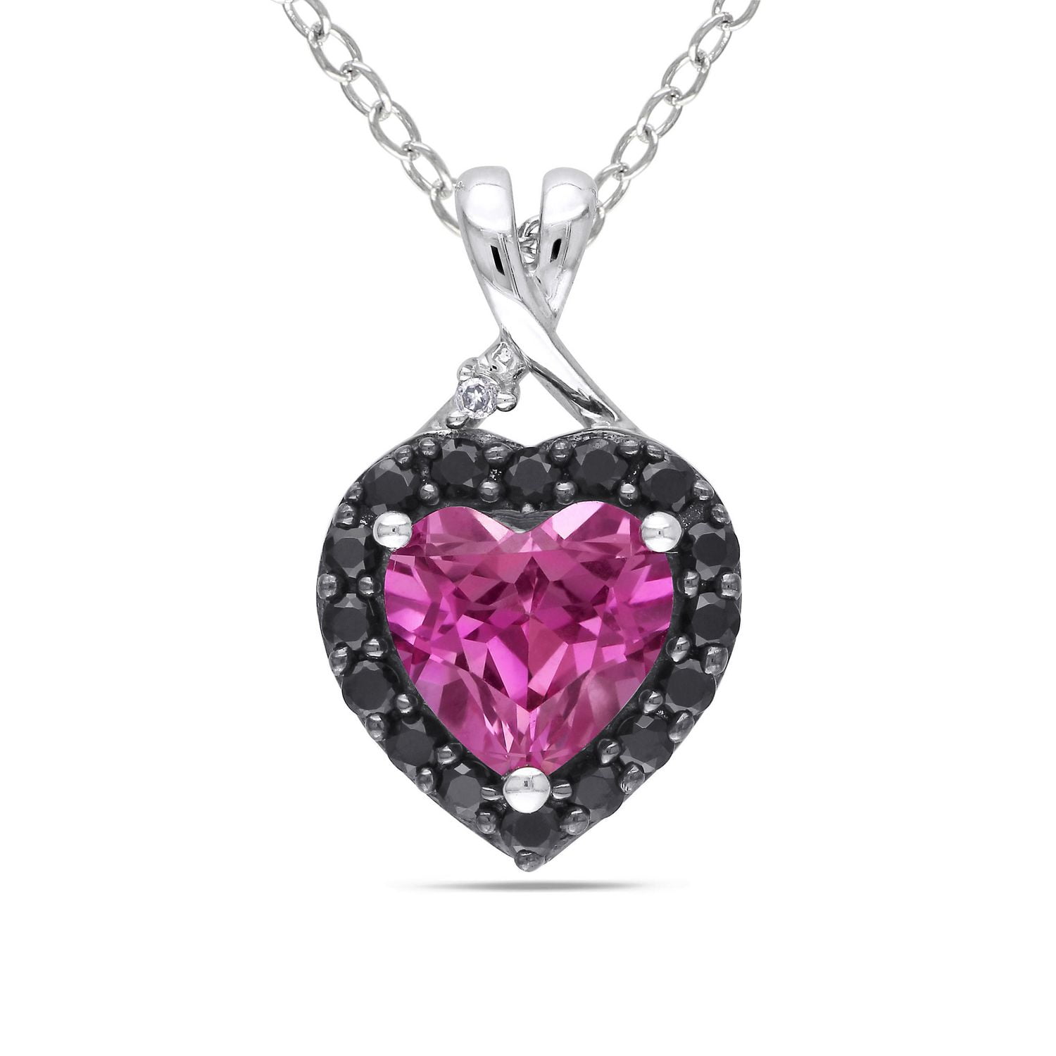 Click here for Tangelo 1.88 Carat T. G.W. Created Pink Sapphire... prices