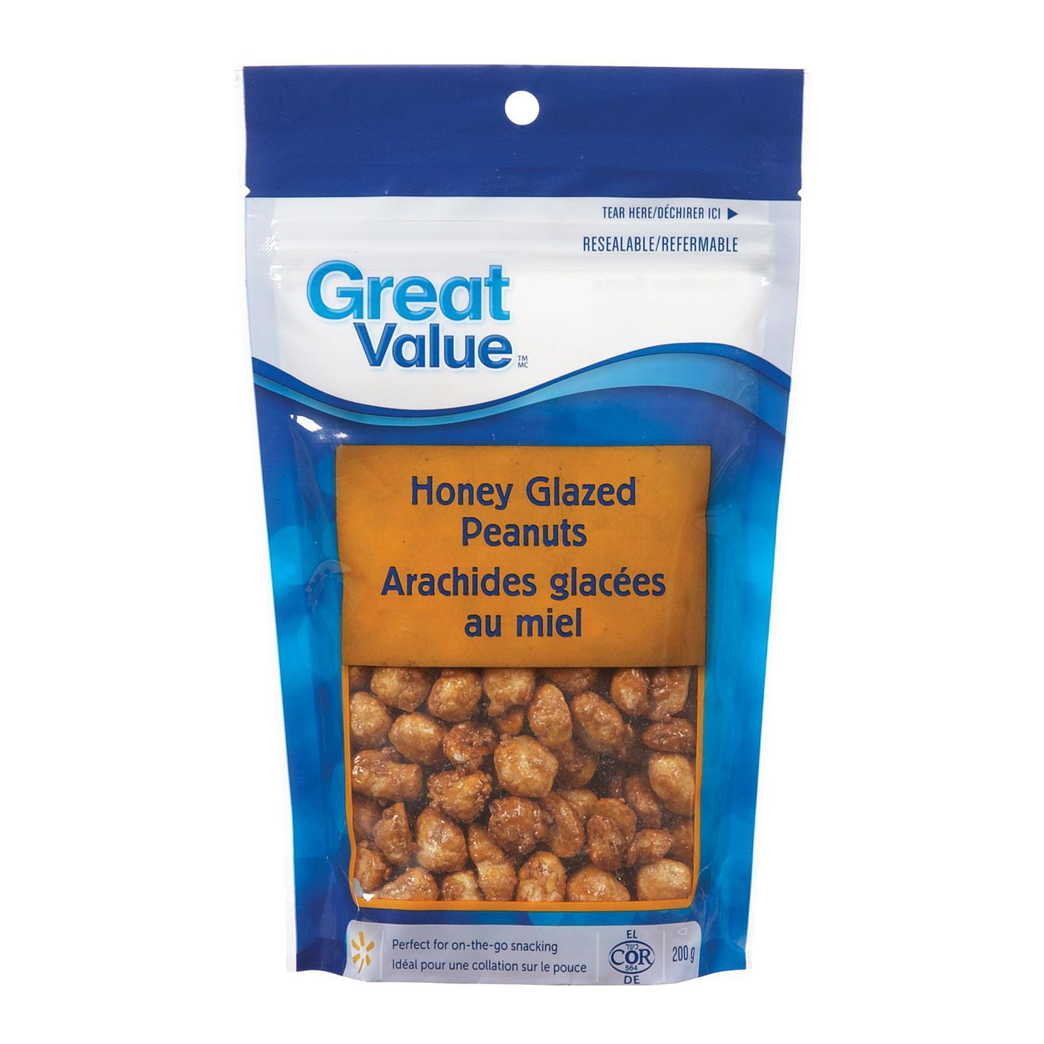 Great Value Honey Glazed Peanuts | Walmart Canada