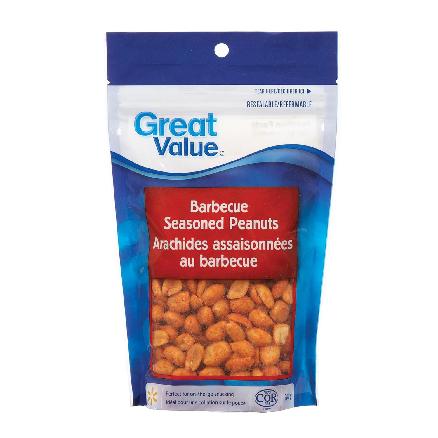 Great Value Barbecue Seasoned Peanuts | Walmart Canada