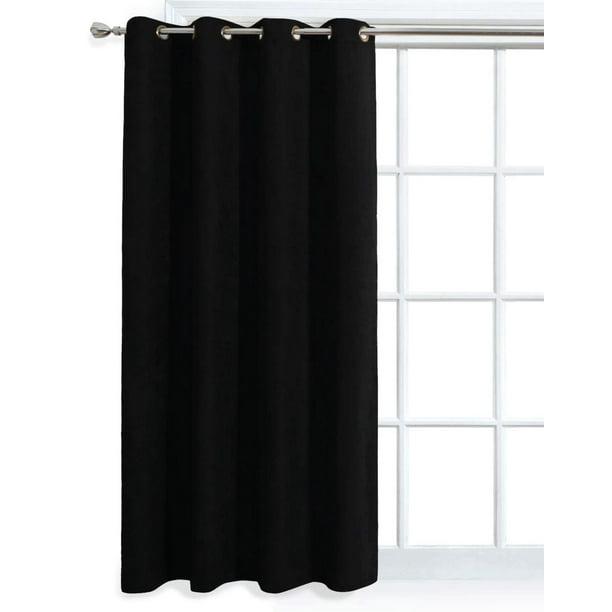 Mainstays Faux Suede Black Window Panel - Walmart.ca