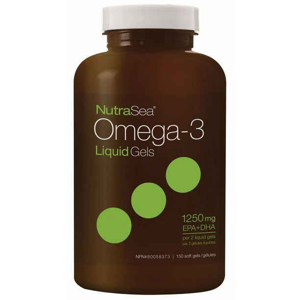 Nature's Way NutraSea Omega 3 Liquid Soft Gels - Walmart.ca