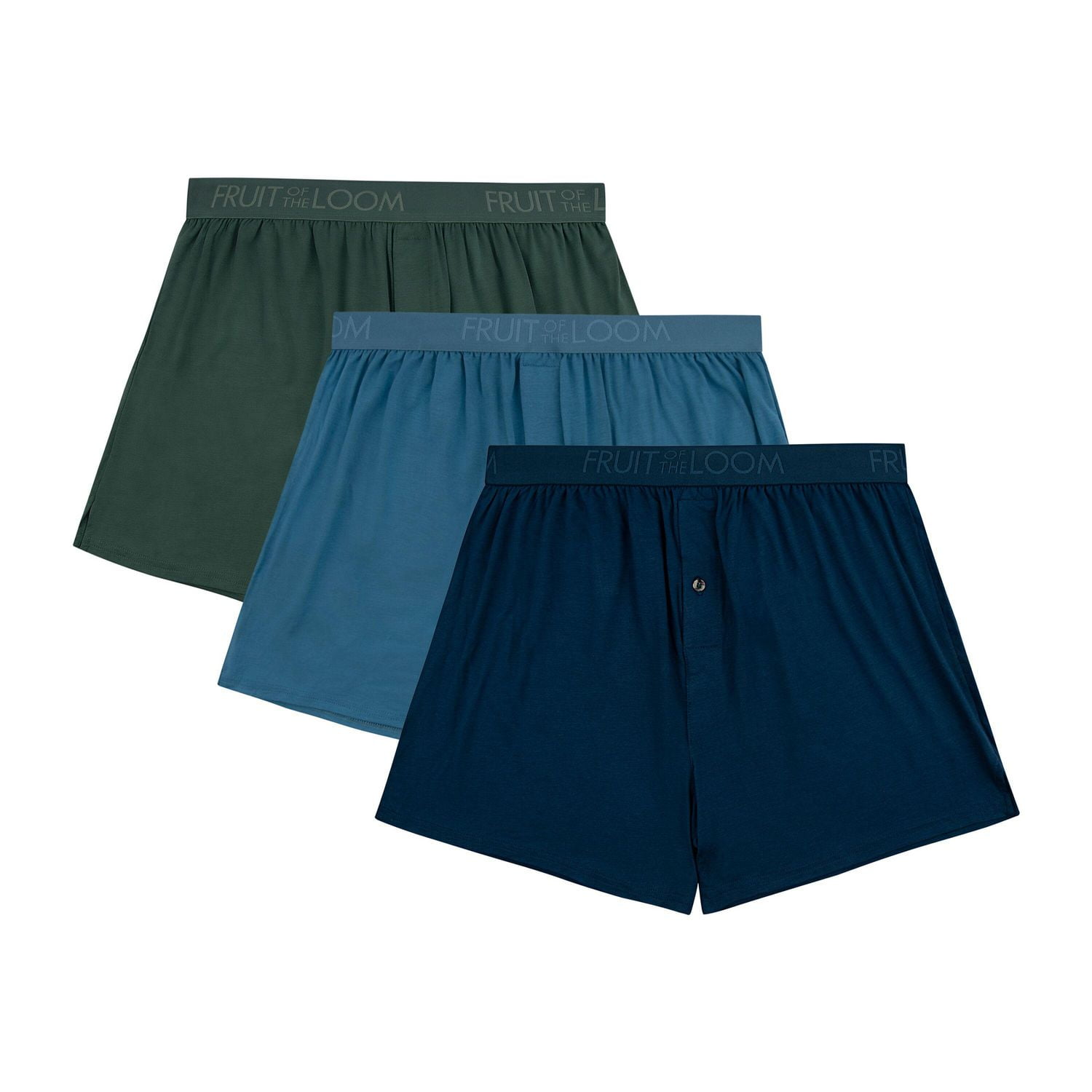 Click here for Fruit Of The Loom Mens Ecovero Knit Boxer  Pack Of... prices