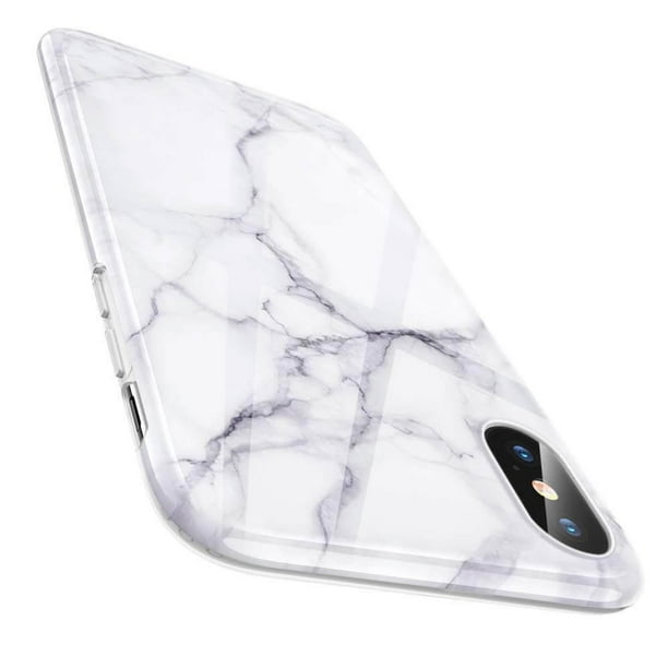 ESR Marble iPhone X Case Custodia in Marmo Soft Edge, White - Walmart.ca