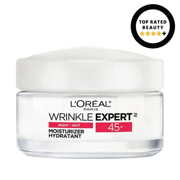 Anti-Wrinkle Night Moisturizer 45+ with Retino-Peptide| Wrinkle Expert ...