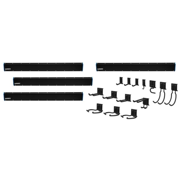 HART 18-Piece Garage Storage Rail Starter Kit - Walmart.ca