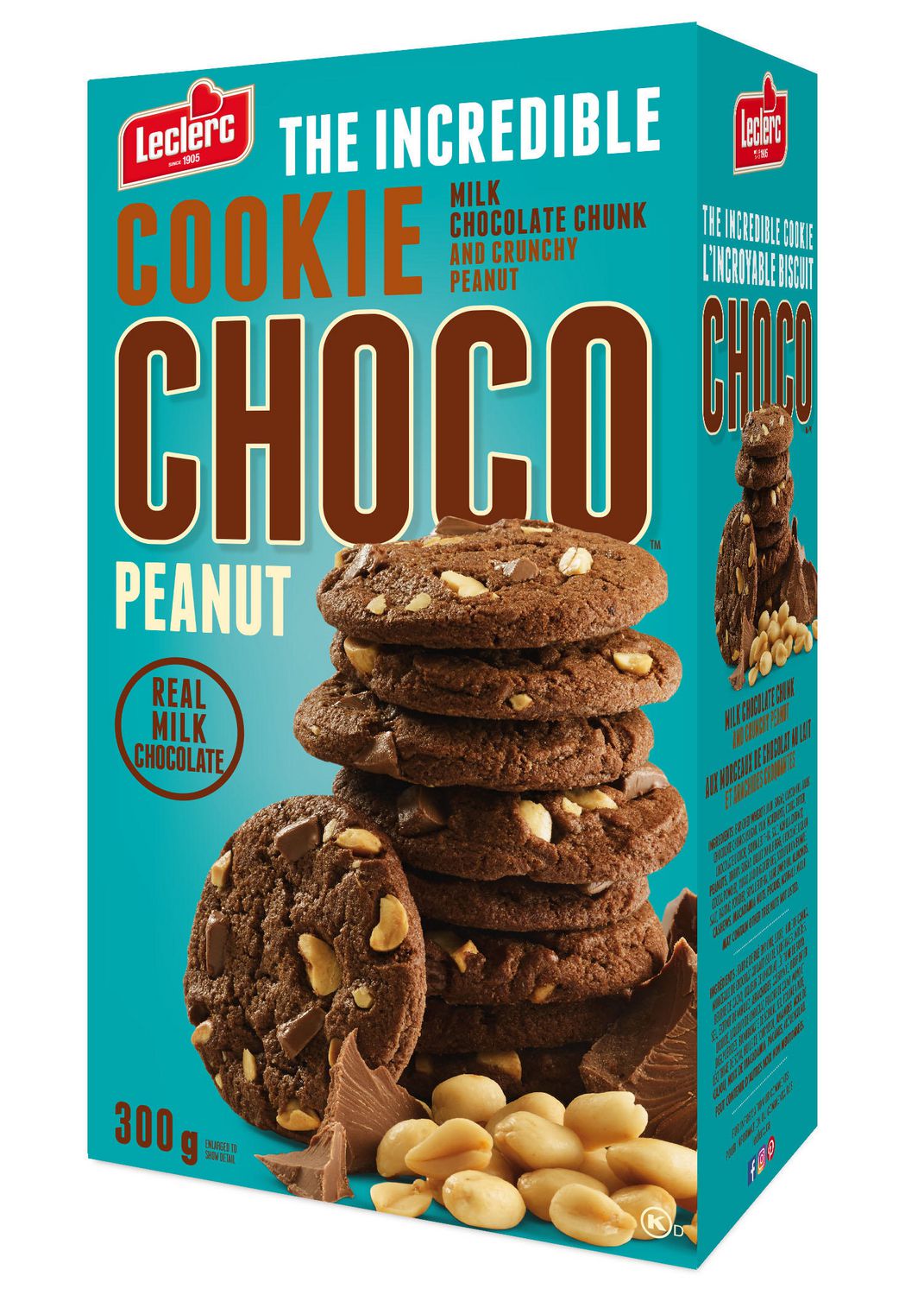 Choco Peanut Cookies with Milk Chocolate Chunk and Crunchy Peanut ...