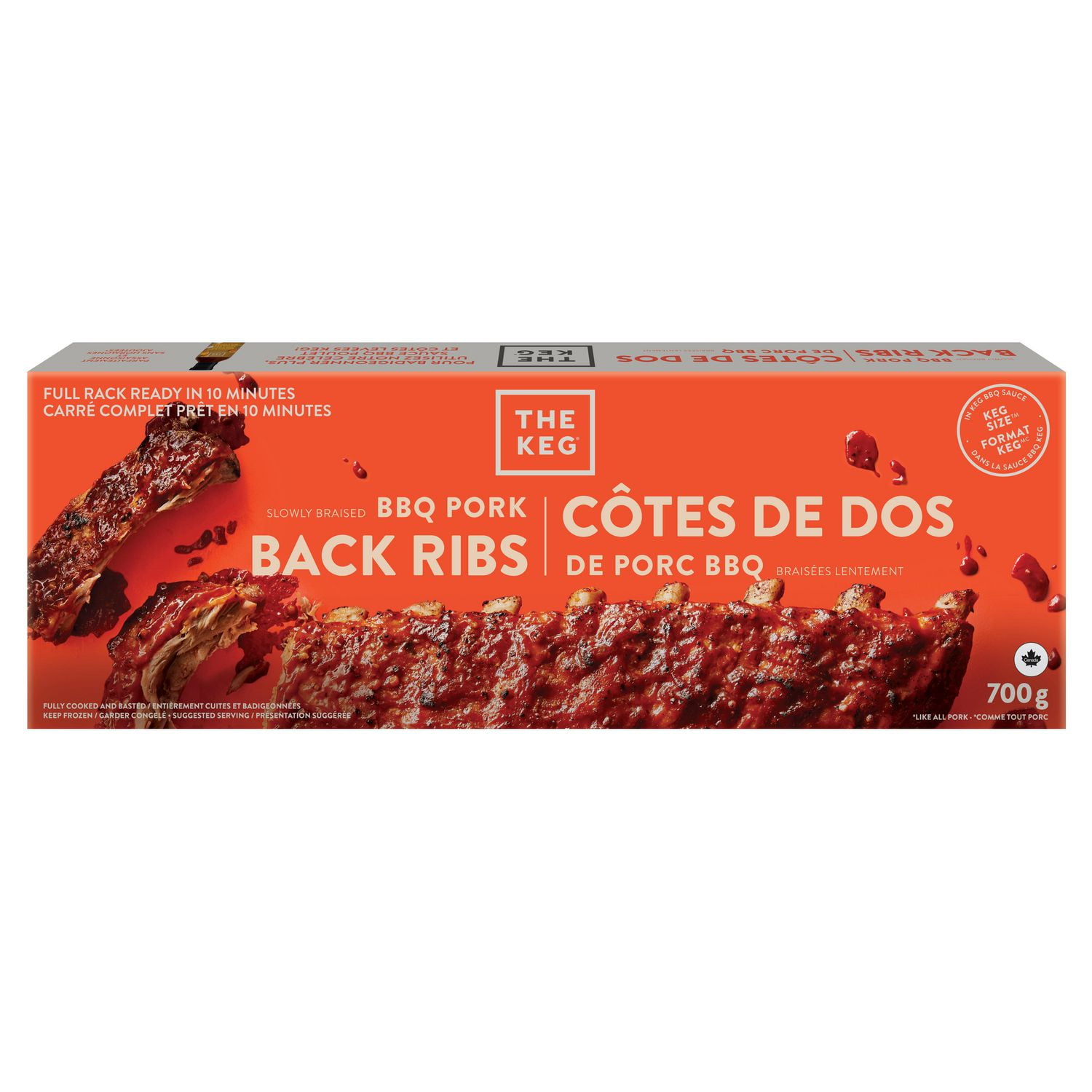 Keg Steakhouse & Bar BBQ Pork Back Ribs | Walmart Canada