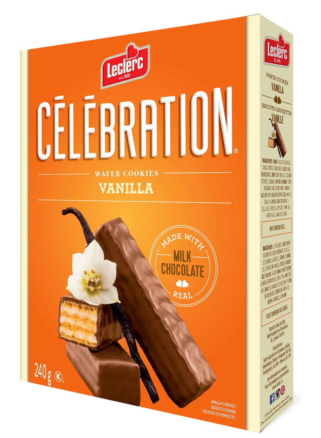 Celebration Leclerc Vanilla Wafer Cookies | Walmart Canada