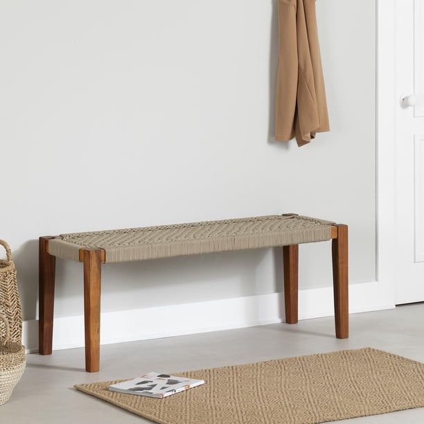 Wood and Rope Bench from the collection Balka South Shore - Walmart.ca