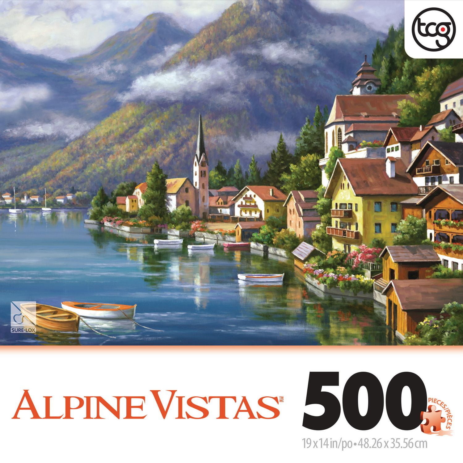 Sure-Lox 500 Piece Alpine Vistas Alpine Village Puzzle | Walmart Canada