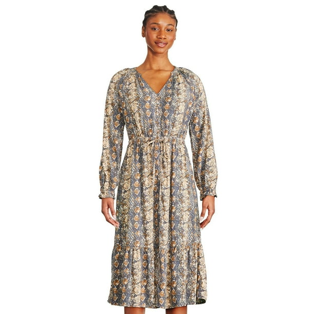 George Women's Tiered Maxi Dress - Walmart.ca