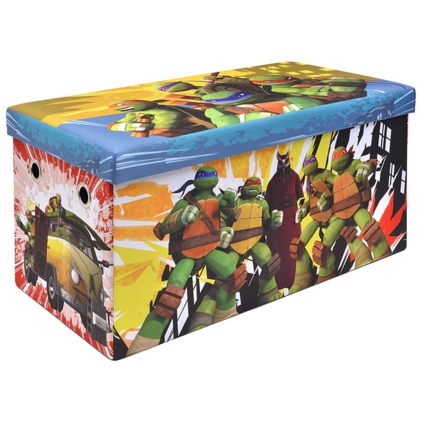 Nickelodeon Teenage Mutant Ninja Turtles 30-inch Licensed Storage Bench ...