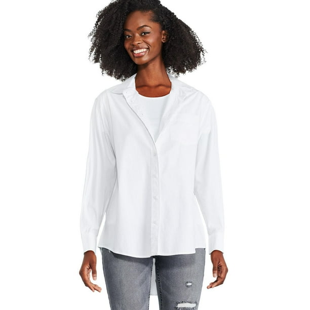 George Women's Oversized Shirt - Walmart.ca