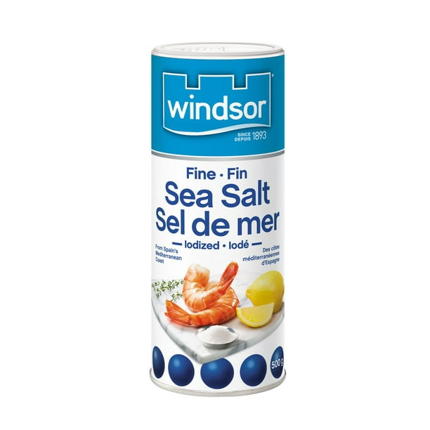 Windsor® Fine Sea Salt, 500 g - Walmart.ca