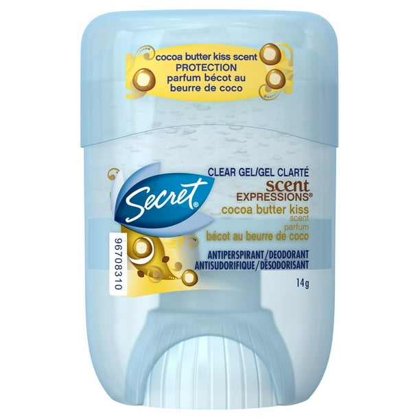 Secret Scent Women's Expressions Cocoa Butter Kiss Clear Gel ...