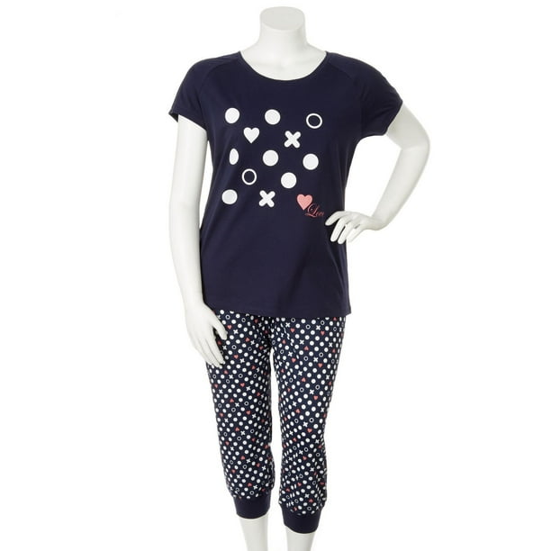 George Plus Women's Two-Piece Pyjama Set - Walmart.ca