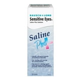 Bausch & Lomb Sensitive Eyes Multi-Purpose Solution Saline Plus, Saline ...