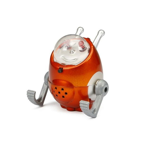 New Bright 5 Inch Battery Operated Giggle Bots Wobbler Orange - Walmart.ca