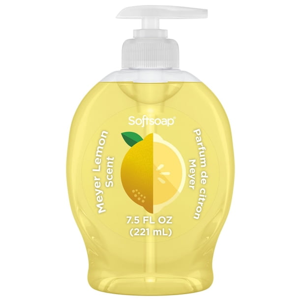Softsoap Limited Edition Liquid Hand Soap, Meyer Lemon, 7.5 Fluid Ounce ...