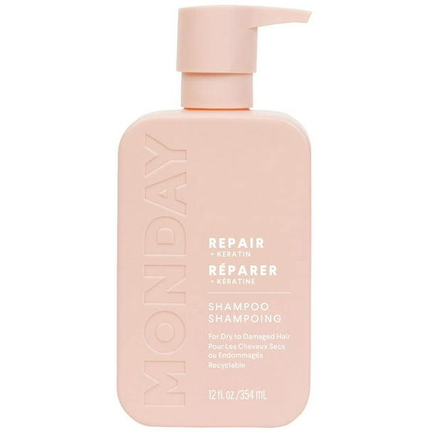 MONDAY Haircare REPAIR Shampoo 354ml, With Keratin - Walmart.ca