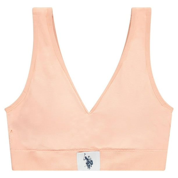 U.S. Polo Assn. Women's Seamless Lounge Bra with Logo Flag. - Walmart.ca