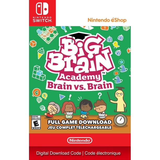 Big Brain Academy: Brain vs. Brain - Nintendo Switch [Digital Code ...