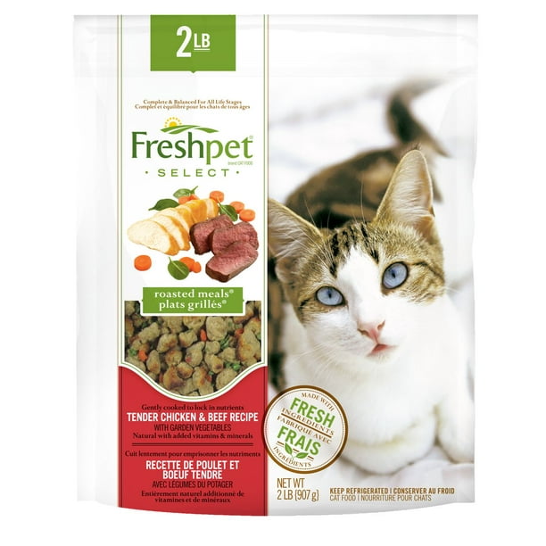 Freshpet Select Roasted Meals Tender Chicken & Beef Recipe CAT Food ...
